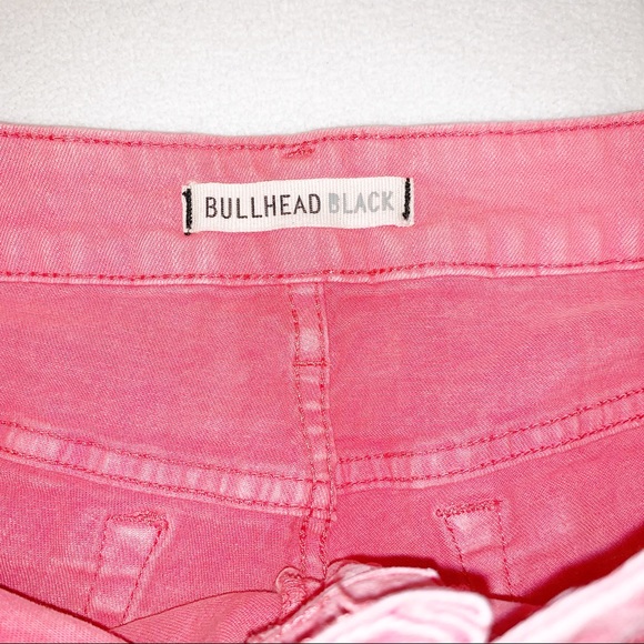Bullhead | Shorts | Bullhead Black Pink Denim Shorts 1 | Poshmark